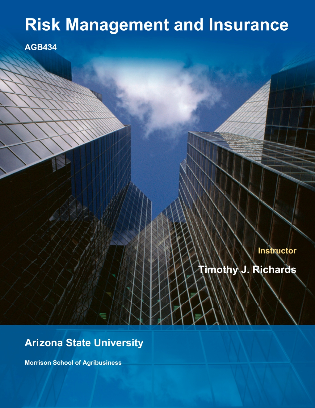 Risk Management and Insurance